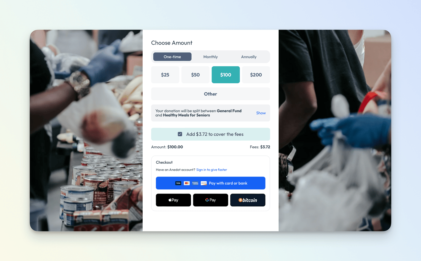 Donation Page Builder